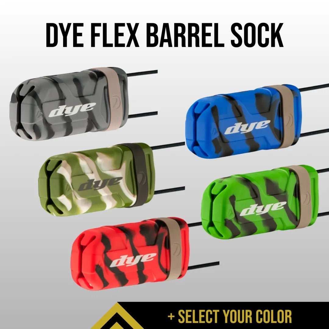 DYE Flex Barrel Sock - Time 2 Paintball